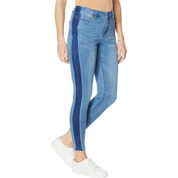 Colleen Lopez | Jeans | Colleen Lopez Shadow Stripe Jeans Light Wash ...